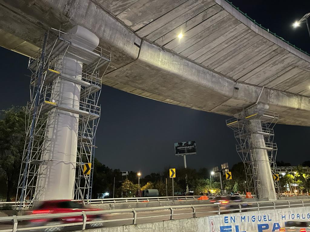 No hay daño estructural de un tramo del segundo piso del Periférico ...