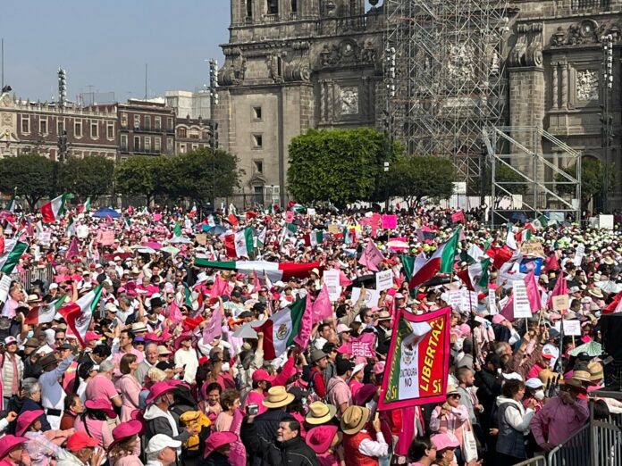 Marcha Por Nuestra Democracia Congrega A Miles De Personas En La Cdmx Y