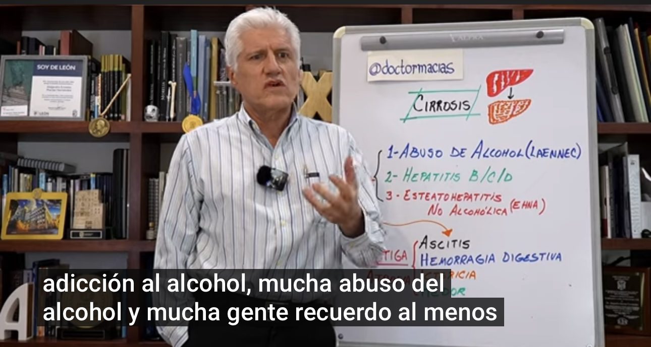 Barriga amplia, también manifestación de Cirrosis hepática: Macías. Alcohol, obesidad y virus ...