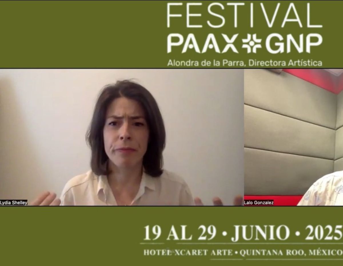 Lydia Shelley agradecida por nueva invitación al Festival PAAX GNP - 88 ...